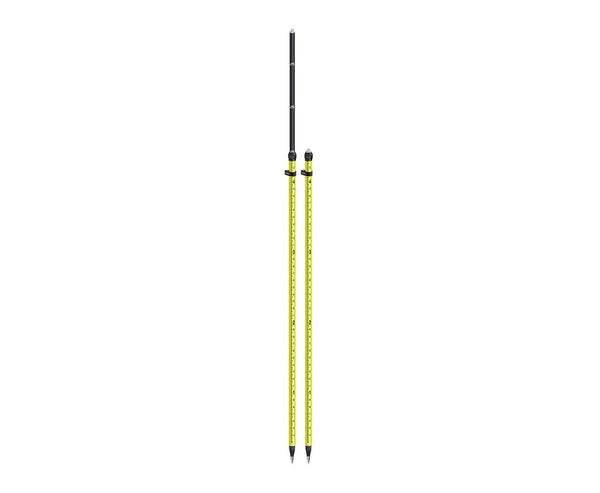3-Position Snap-Lock Rover Rod with Outer Graduations – Survey Pro USA